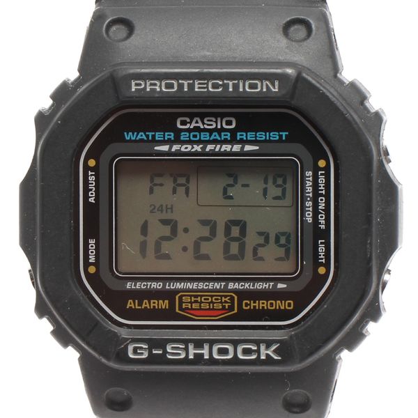 [Used] Casio Watch FOX FIRE G-SHOCK Quartz DW-5600E Men's CASIO ...