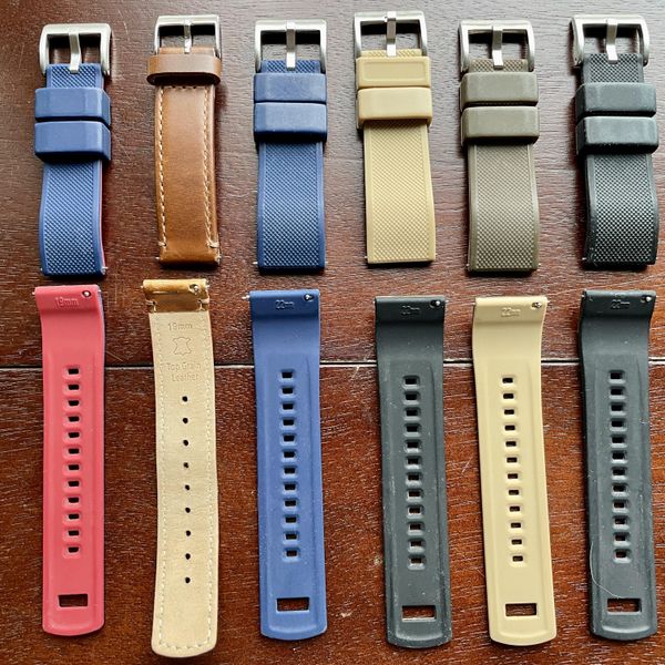 [WTS] Barton Silicon, Leather Straps -- Various Sizes, Colors | WatchCharts