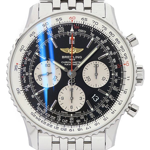 [BREITLING] [Back scale] [Japan limited model] Breitling "Navitimer 01 ...