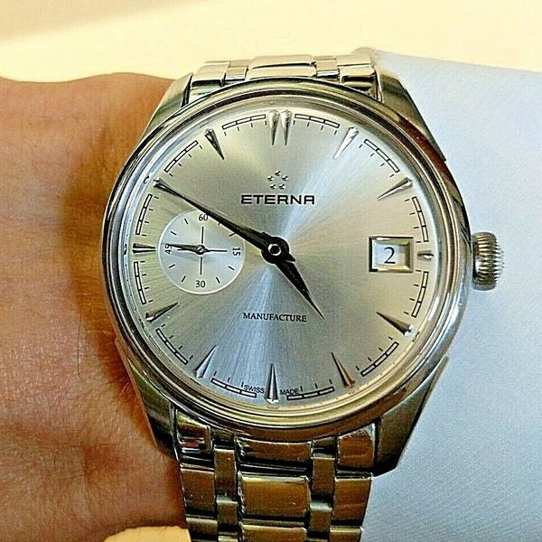 Eterna Legacy Swiss Made Men's automatic Watch with In-house Calibre 39 ...