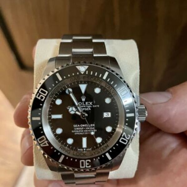 The 44mm Rolex Sea Dweller Deep Sea | WatchCharts Marketplace
