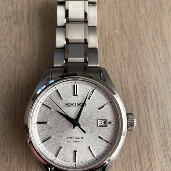 Seiko Presage Baby Grand Seiko Snowflake Titanium SARX055 Washi Pattern ...