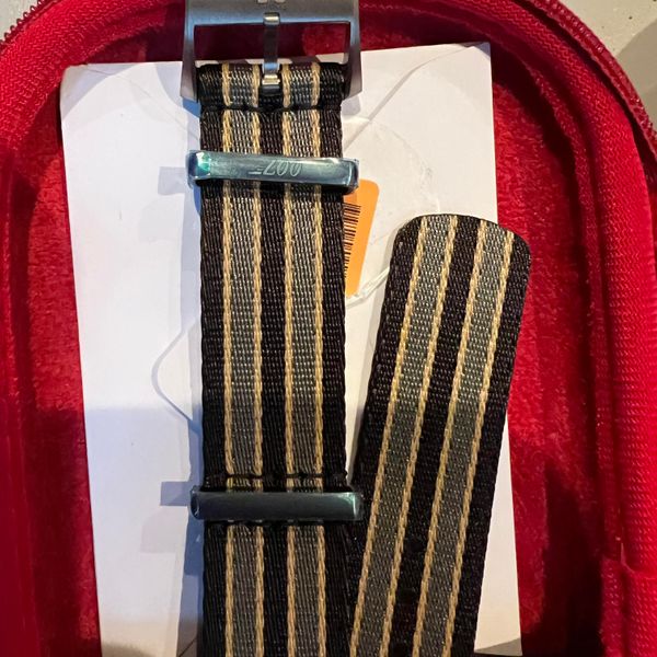 [WTS] Omega Seamaster No Time to Die NATO strap STRAP ONLY | WatchCharts