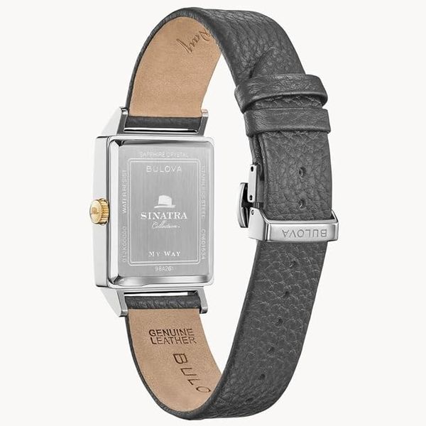 Bulova Frank Sinatra My Way Leather Mens Watch | WatchCharts Marketplace