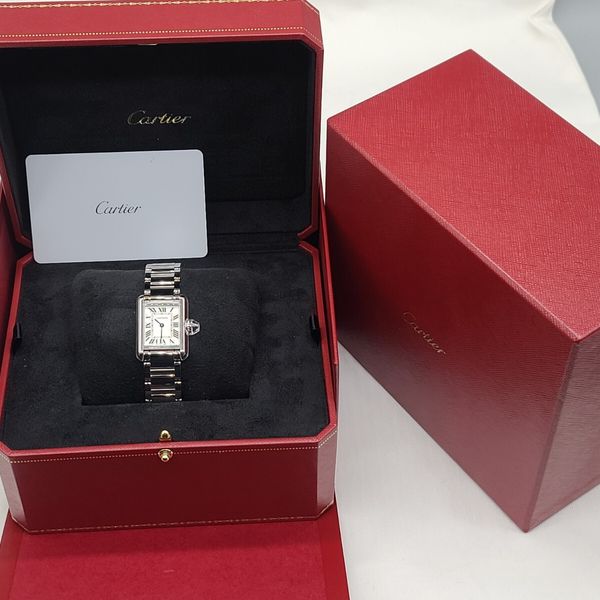 Cartier Tank Must Quartz Watch WSTA0107 -OPEN BOX- W163 | WatchCharts ...