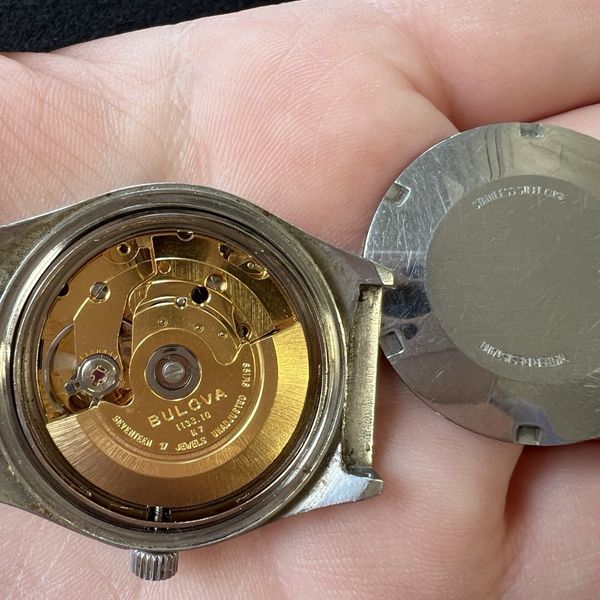 Bulova N7 17j Automatic Watch, Runs | WatchCharts Marketplace
