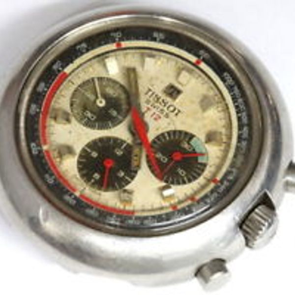 【FREE SHIPPING】 Watch Watch Tissot Swiss Chronograph tissot 17 jewels ...