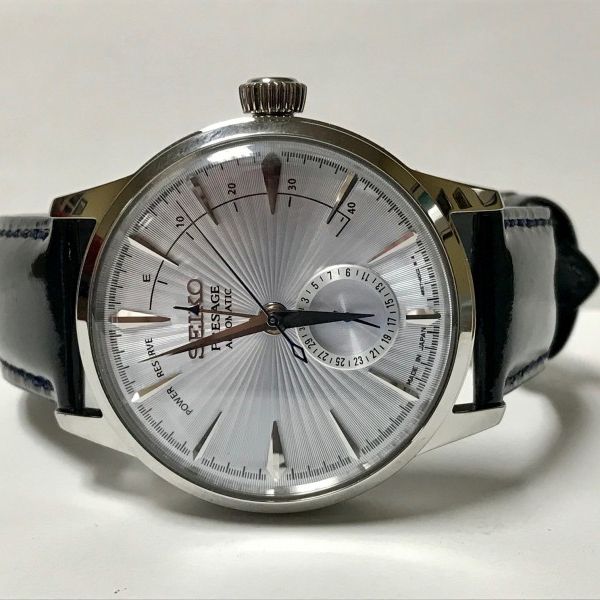 FS: Seiko Presage SSA343 Power Reserve Ice Blue Dial | WatchCharts