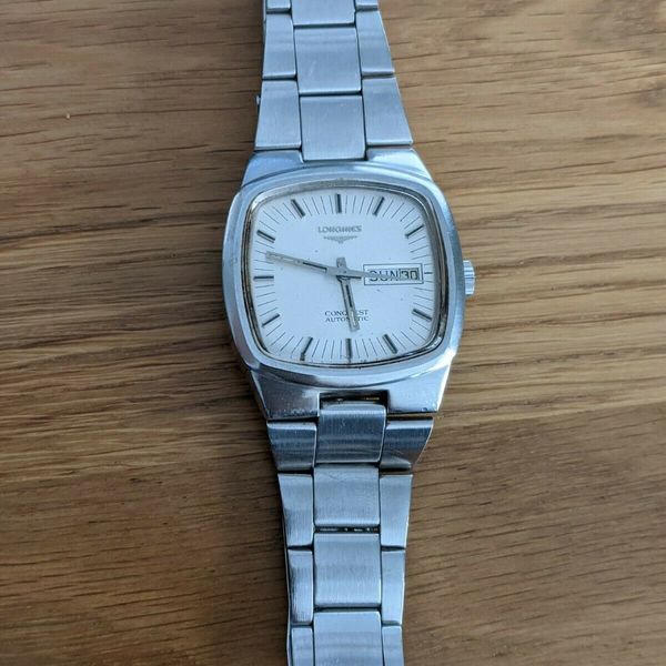 Vintage 1960s Longines Conquest Automatic TV Dial Great Condition ...