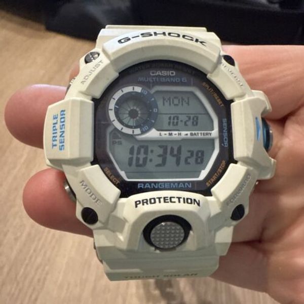 G-shock Casio Earthwatch Collaboration Limited Edition off-white menâ s ...