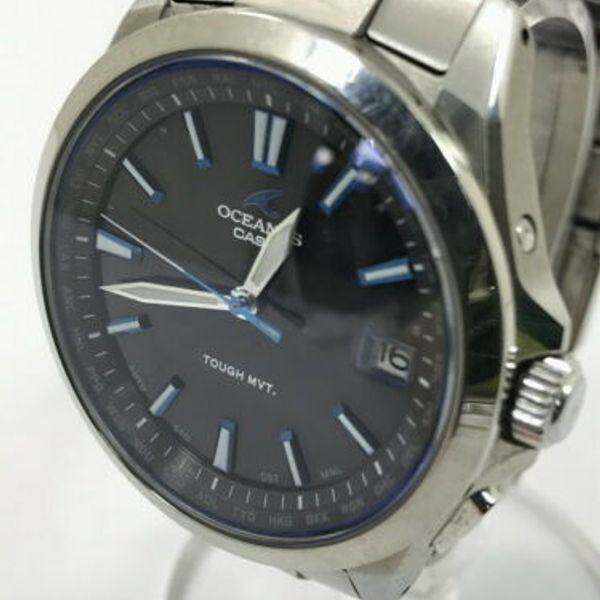 Casio OCEANUS OCW-S100-1AJF Radio Solar Titanium Watch JDM Working ...