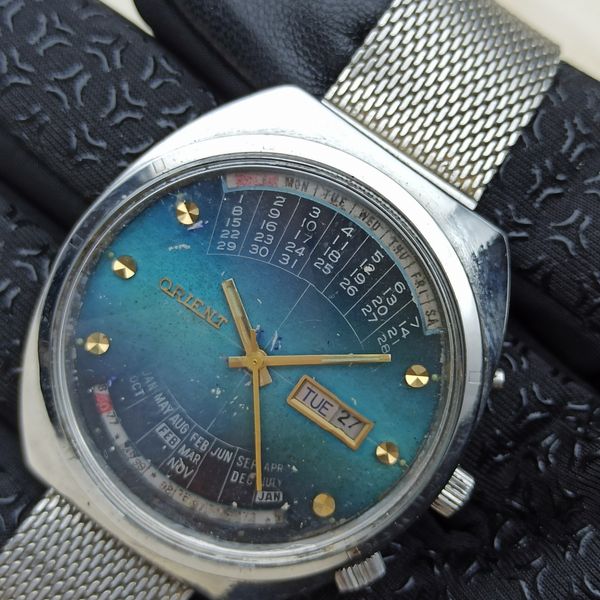 Orologio Vintage Orient College Calendario Perpetuo Multiennale ...