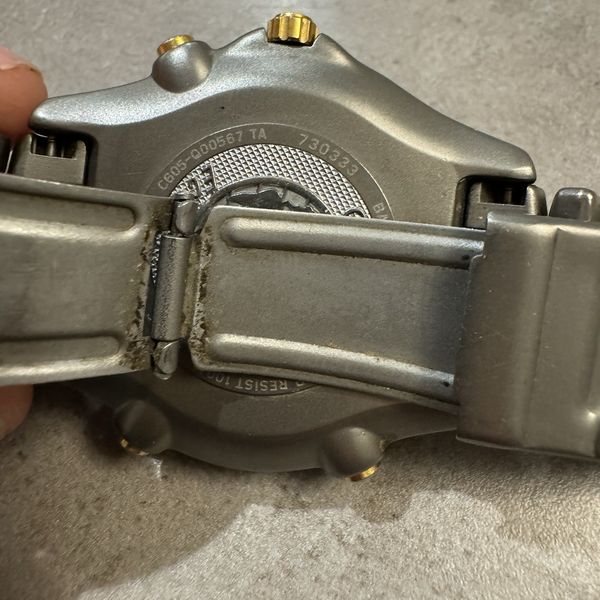 Citizen Solar-Tech C605-Q00567 Titanium Menâ s Watch - broken? parts ...