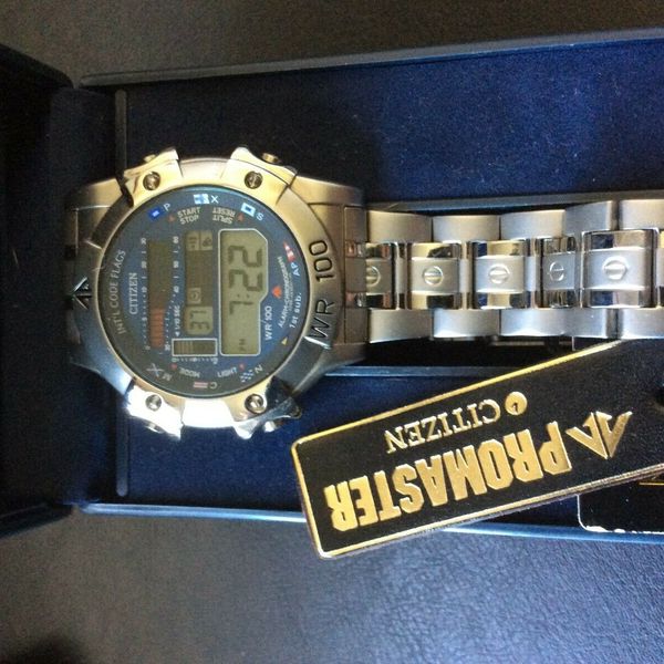 Citizen Vintage Promaster Windsurfing Chronograph Alarm Watch D28B ...