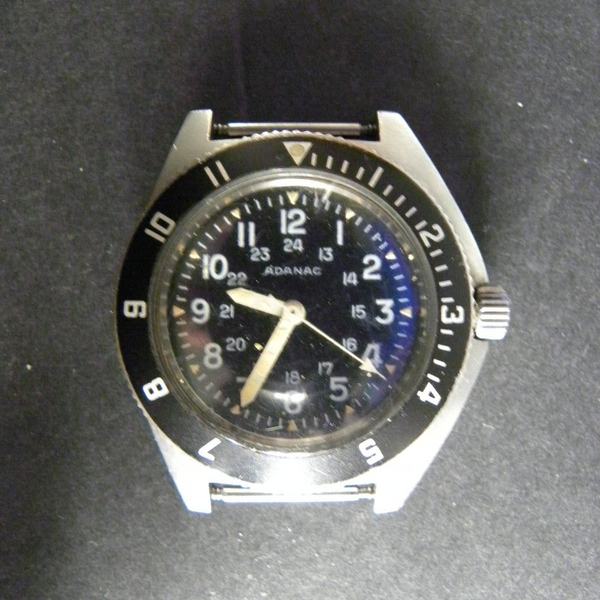 '86 Adanac Military Diver/Navigator's Watch By Gallet &The Marathon ...