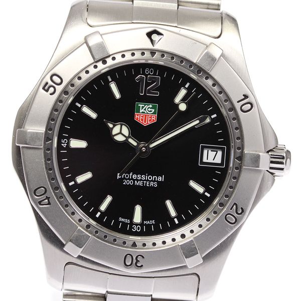[TAG HEUER] TAG Heuer Professional 200M Date WK1110-0 Quartz Men [Used] | WatchCharts Marketplace