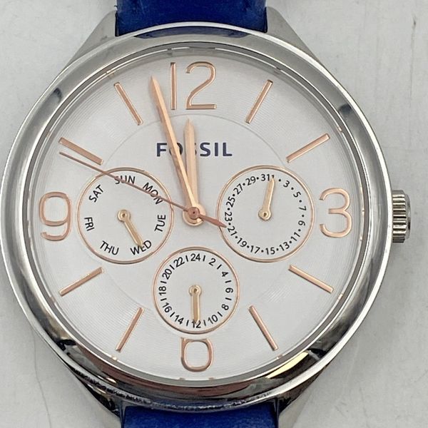 Fossil Quartz Watch - Day - Date - 24hr Register - Model BQ3105 B11 ...