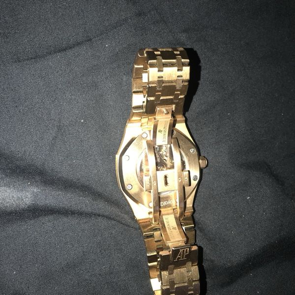 ap audemars piguet watches gold men watch | WatchCharts Marketplace