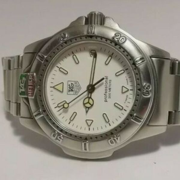 TAG HEUER 4000 PROFESSIONAL WF1212-KO QUARTZ WATCH. | WatchCharts ...