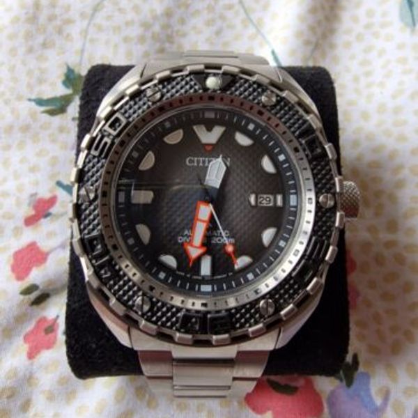 Citizen Nb6004-83e Titanium Promaster Automatic Dive Watch ...