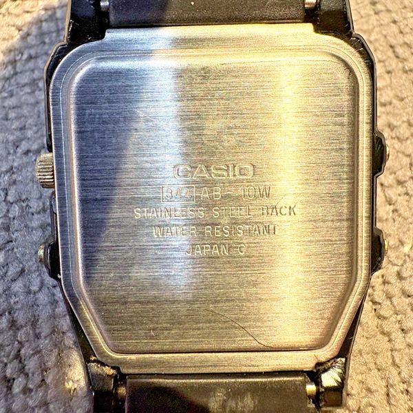CASIO-ANALOG/DIGITAL Quartz Telememo 20 eWatch, All Original, FULLY ...