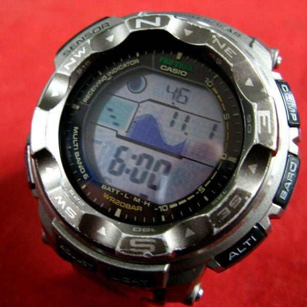 Casio ProTrek PRW 2500T Tough Solar Titanium Watch. | WatchCharts