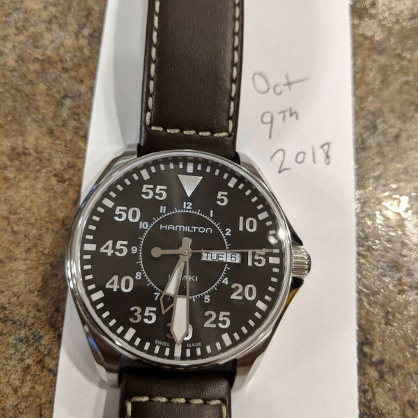 [WTS] Hamilton Pilot Quartz - Like New - $220 USD | WatchCharts Marketplace