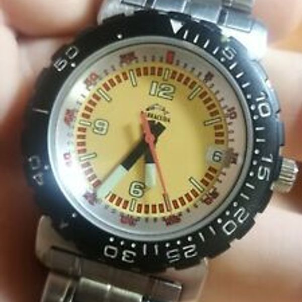 【Free Shipping】 Watch Barracuda by bulova quartz mod diver watch ...