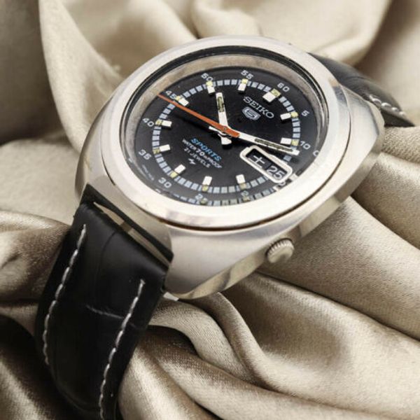 Vintage 1970 SEIKO 5 SPORTS 7109-7050 WATER 70m PROOF 21 Jewels ...