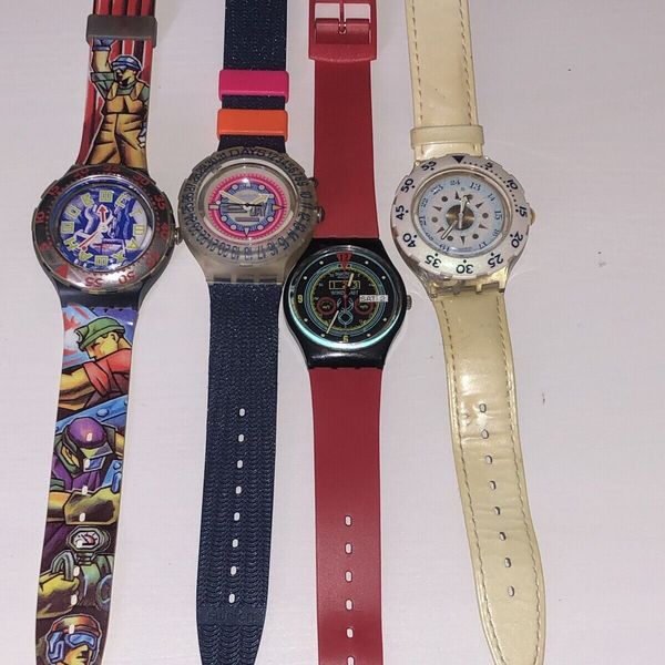 Lot Of Collectible & Rare Swatch Watches For Collectors. | WatchCharts ...