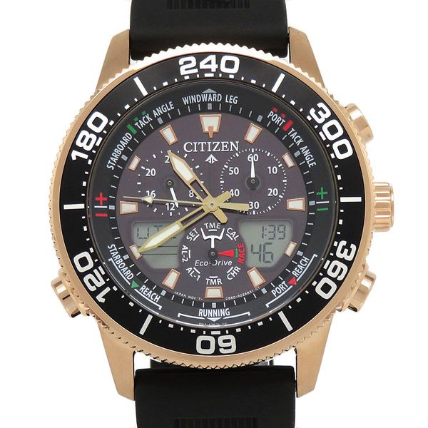 Citizen Promaster Eco-Drive Yacht Timer Men's JR4063-12E Solar Quartz ...