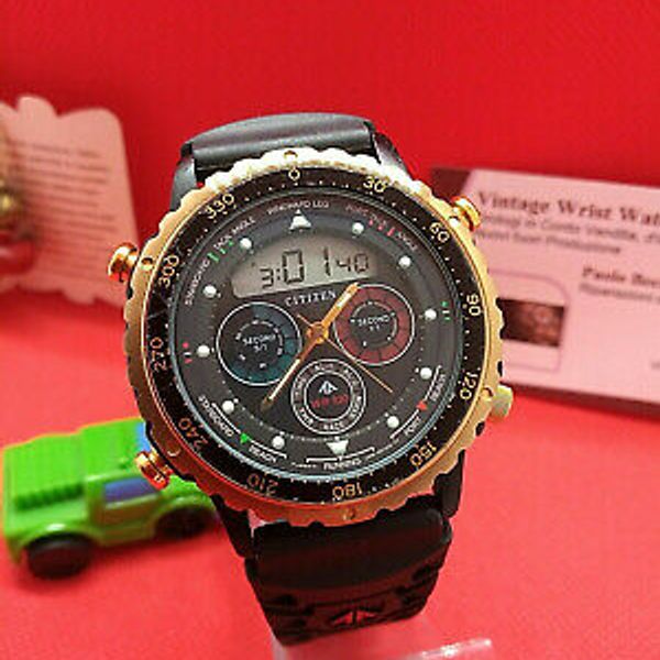 Watch citizen wr100 Promaster Chronograph Yacht Timer c050 - 90s ...