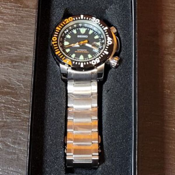 New Men's Seiko Automatic Divers Watch 200m- Sapphire Crystal ...