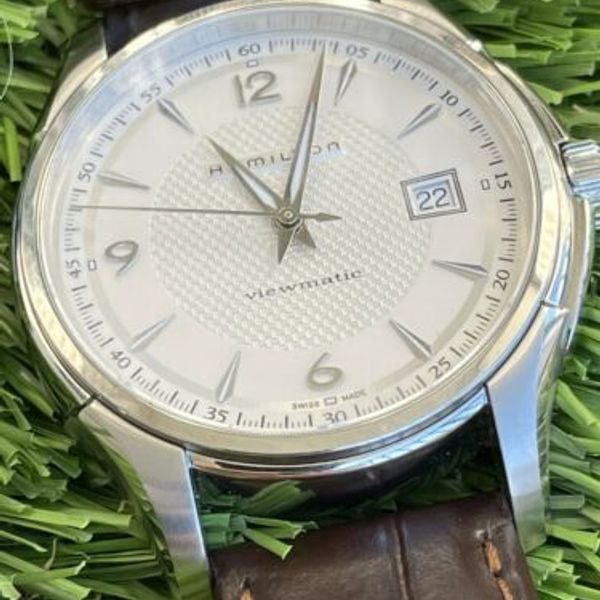 Hamilton Jazzmaster Viewmatic Watch H32515555- GOOD CONDITION - BOX ...