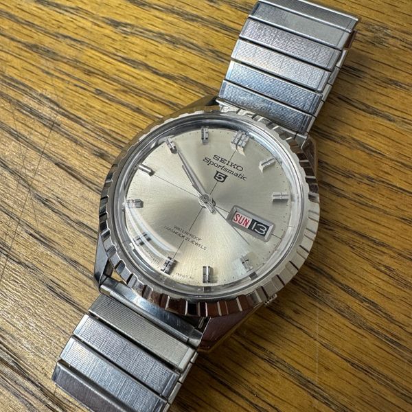 Seiko Sportmatic 5 6619-9000 Day Date 21 Jewels Automatic Watch Runs ...