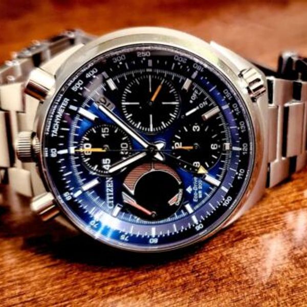 Citizen Promaster Tsuno "Bullhead" Eco-Drive Chronograph Racer ...