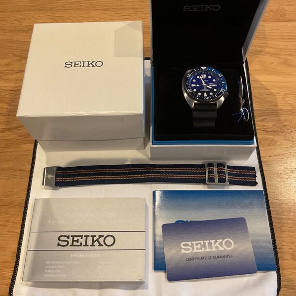 Seiko Prospex Blue Men's Watch - SRPC91 | WatchCharts Marketplace