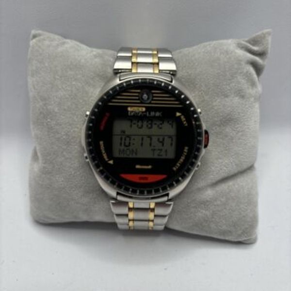 Vintage Timex Data Link 150 Microsoft Watch - Working | WatchCharts ...