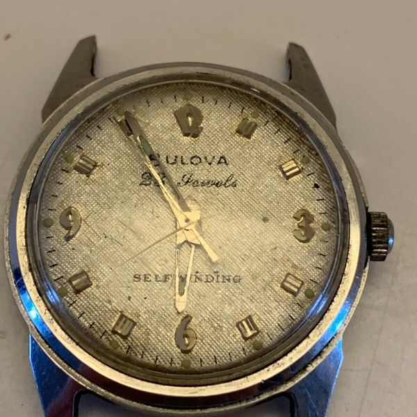 VTG BULOVA 23 JEWELS SELF WINDING M3 WATERPROOF ANTIMAGNETIC WRIST ...