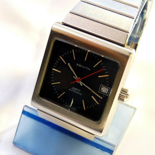 Zenith Defy Square Tv Box Automatic Watch Ref 02.0440.456-460 Cal 45.6 ...