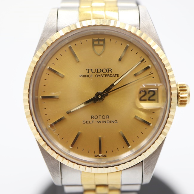 Tudor [TUDOR] 72033 Pudding Oyster Date Breath Tudor K18YG / Yellow ...