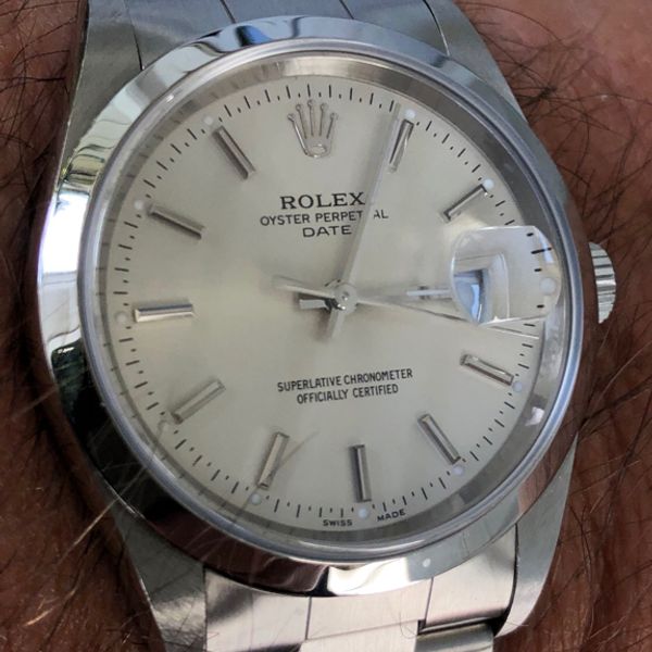 FS Gorgeous Rolex Date Reference 15200 Full Set | WatchCharts Marketplace