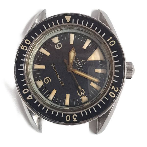 [Used]★Rare★ OMEGA Omega 165.024/Cal.552 Seamaster 300 Big Triangle SS ...