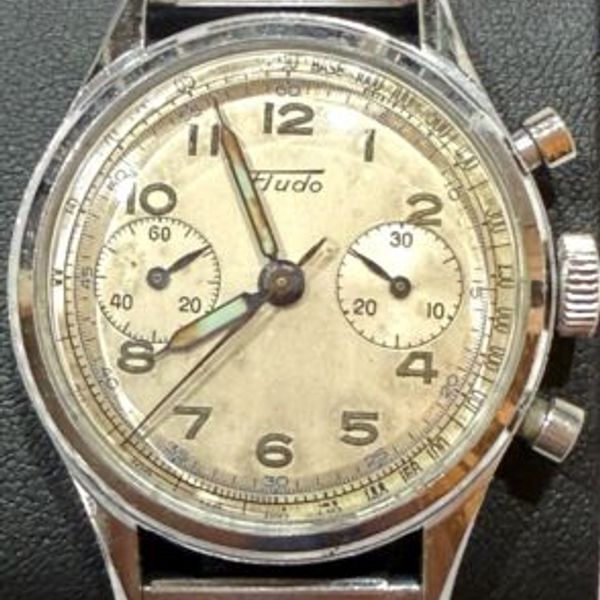 Vintage FLUDO Chronograph B37 85 Men's Watch | WatchCharts Marketplace