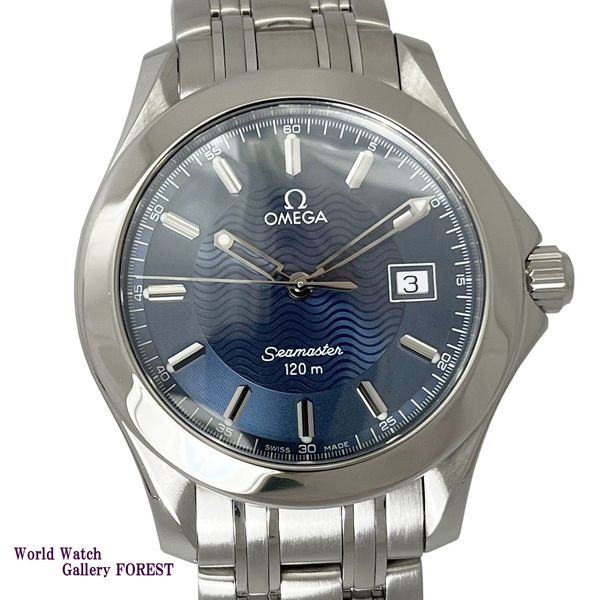 OMEGA Omega Seamaster 120M 2511.81 used men's watch quartz navy dial ...