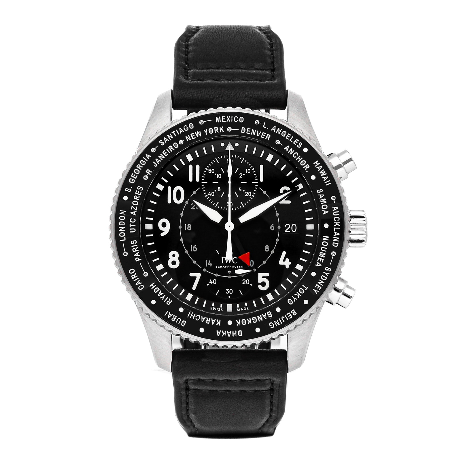 IWC Pilot’s Watch Timezoner Chronograph (395001) Market Price | WatchCharts