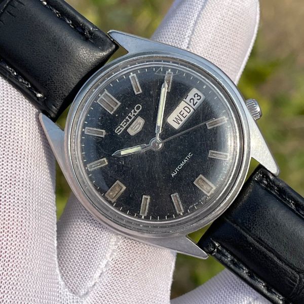 Vintage Seiko 5 Automatic Made in Japan Menâ s Watch 6309-7310 | WatchCharts Marketplace