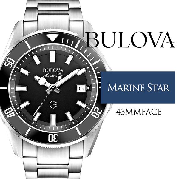 [Outlet] Bulova Watch BULOVA Men's Watch Marine Star Marine Star Quartz ...