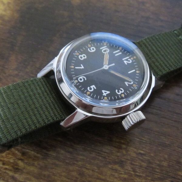 WW2 ELGIN A-11 USN BUSHIPS WATCH WITH NEW MILITARY CASE ! | WatchCharts ...