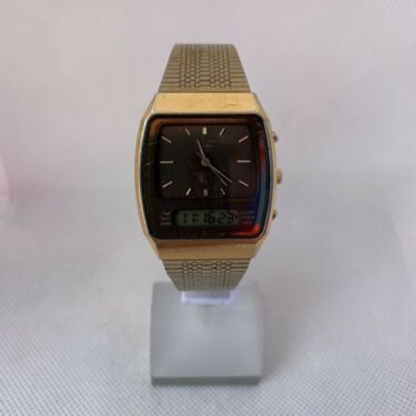 Citizen 41-8021 Vintage Wrist Watch Alarm Chronograph Japan Digi-Ana ...